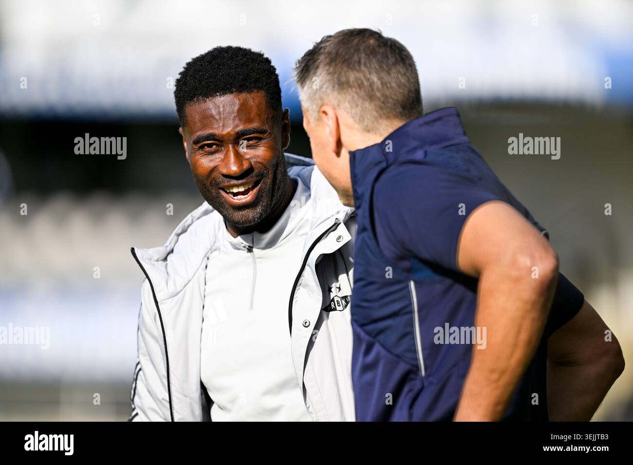 Trondheim 20260529. Rosenborg coach Alexander Tettey before the elite ...
