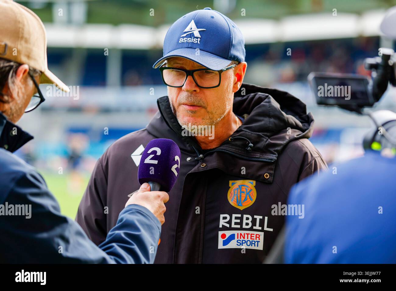 Ålesund 20260529. Aalesund coach Kjetil Rekdal before the elite series ...