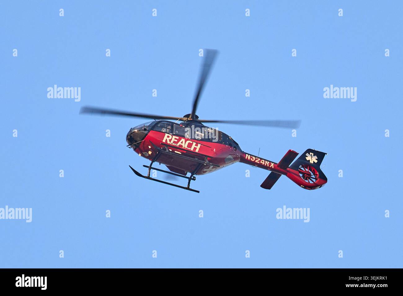 May 22, 2026, Palm Springs, California, USA: REACH Air Medical ...