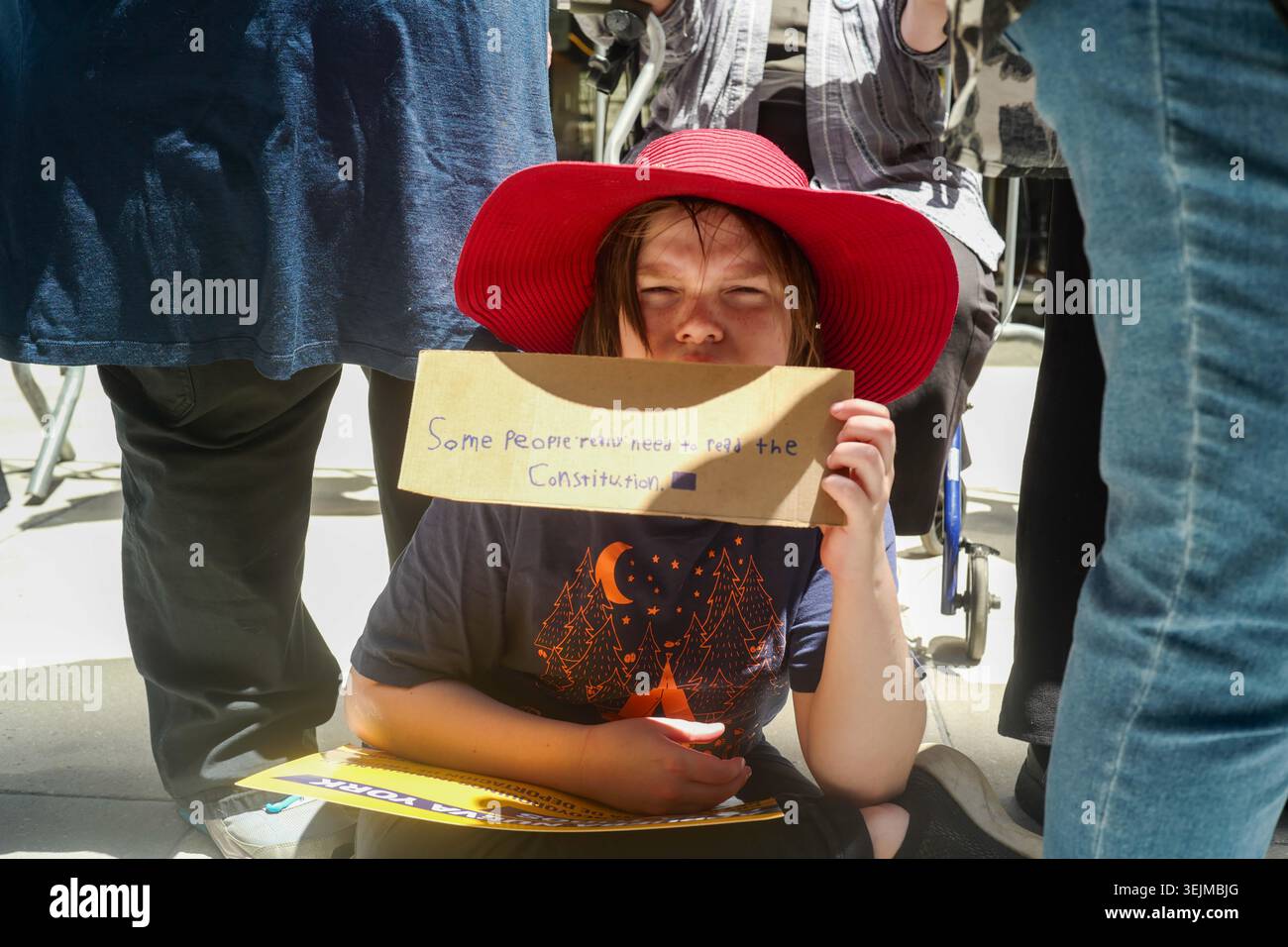 New York, NY- May 29: No Police and ICE Collusion Protest in front Of ...