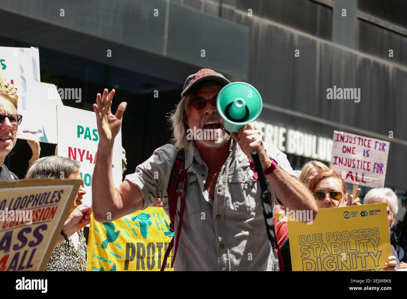 New York, NY- May 29: No Police and ICE Collusion Protest in front Of ...