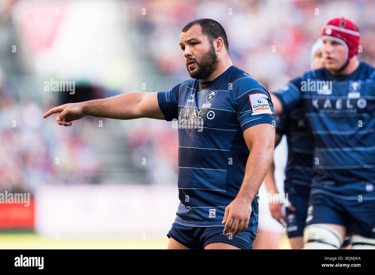 Ashton Gate, Bristol, England, UK, 29 May 2026. Ellis Genge of Bristol ...