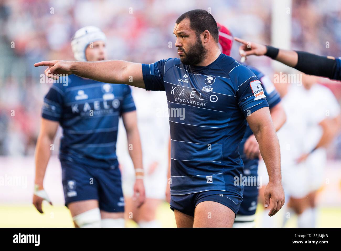 Ashton Gate, Bristol, England, UK, 29 May 2026. Ellis Genge of Bristol ...