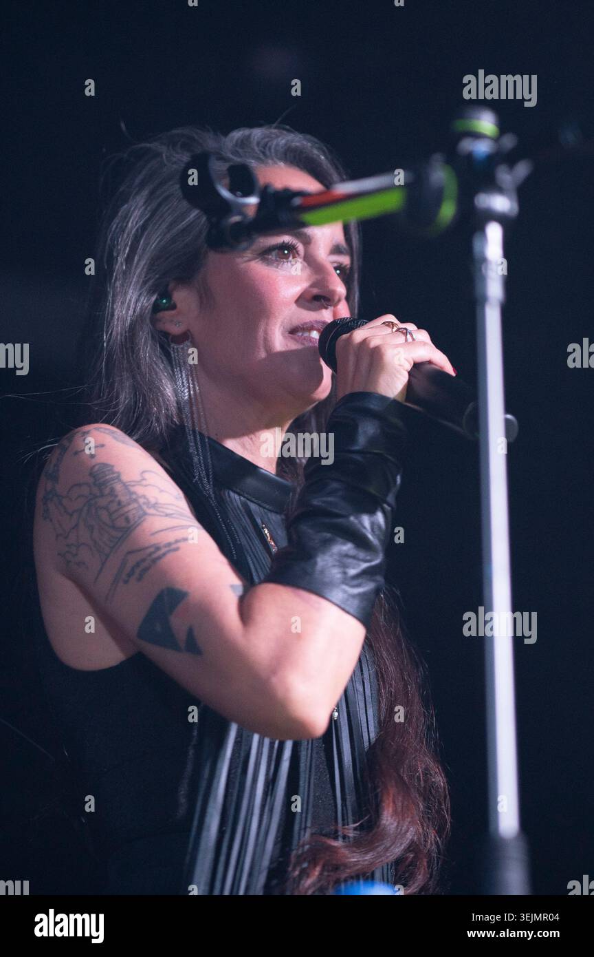 Mercedes Mígel Carpio, known artistically as Vega performs during her ...