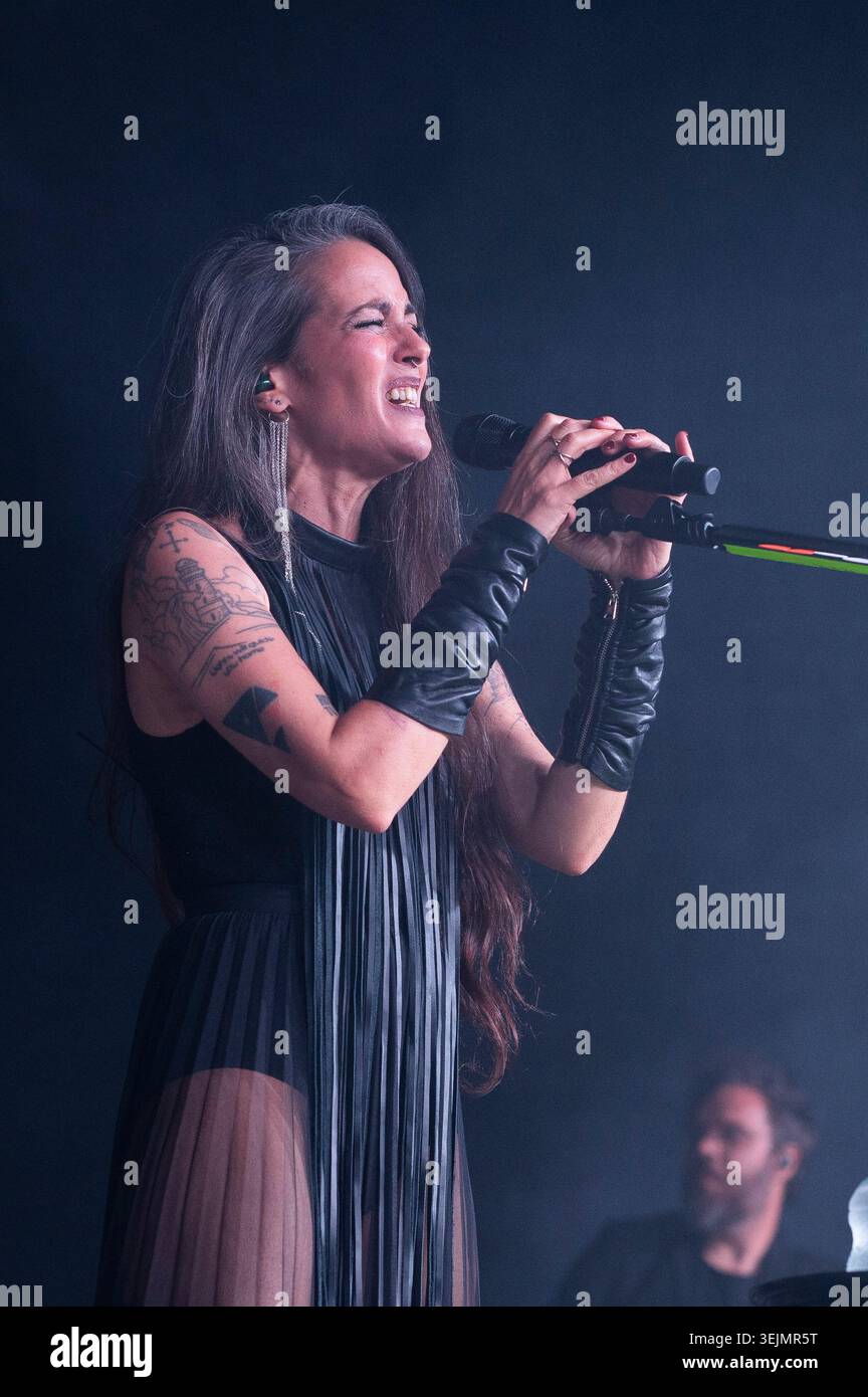 Mercedes Mígel Carpio, known artistically as Vega performs during her ...