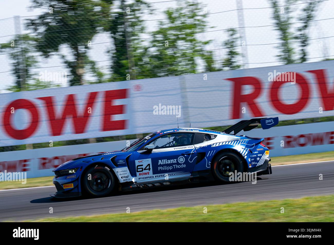 Arjun MAINI, Fabio SCHERER and Thomas DROUET driving the (#64) Ford ...