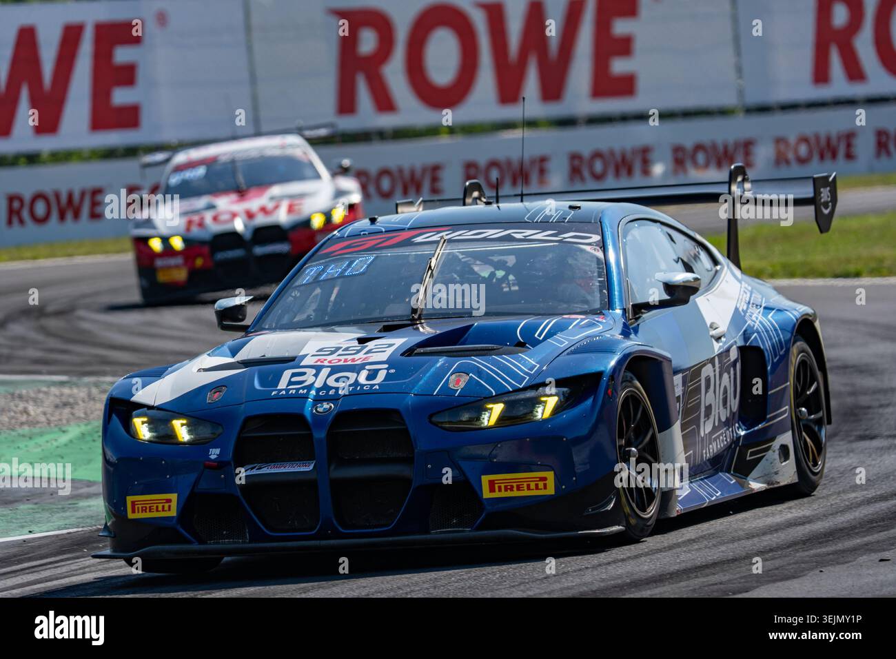 Christian HAHN, Josh ROWLEDGE and Bobby THOMPSON driving the (#992) BMW ...