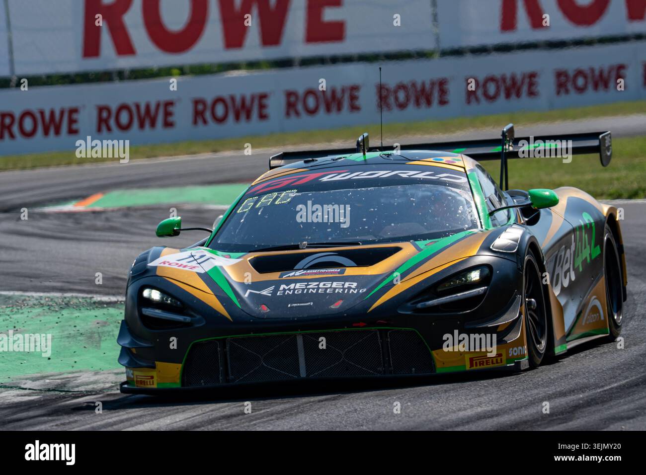 James KELL, Arthur ROUGIER and Simon GACHET driving the (#111) McLaren ...