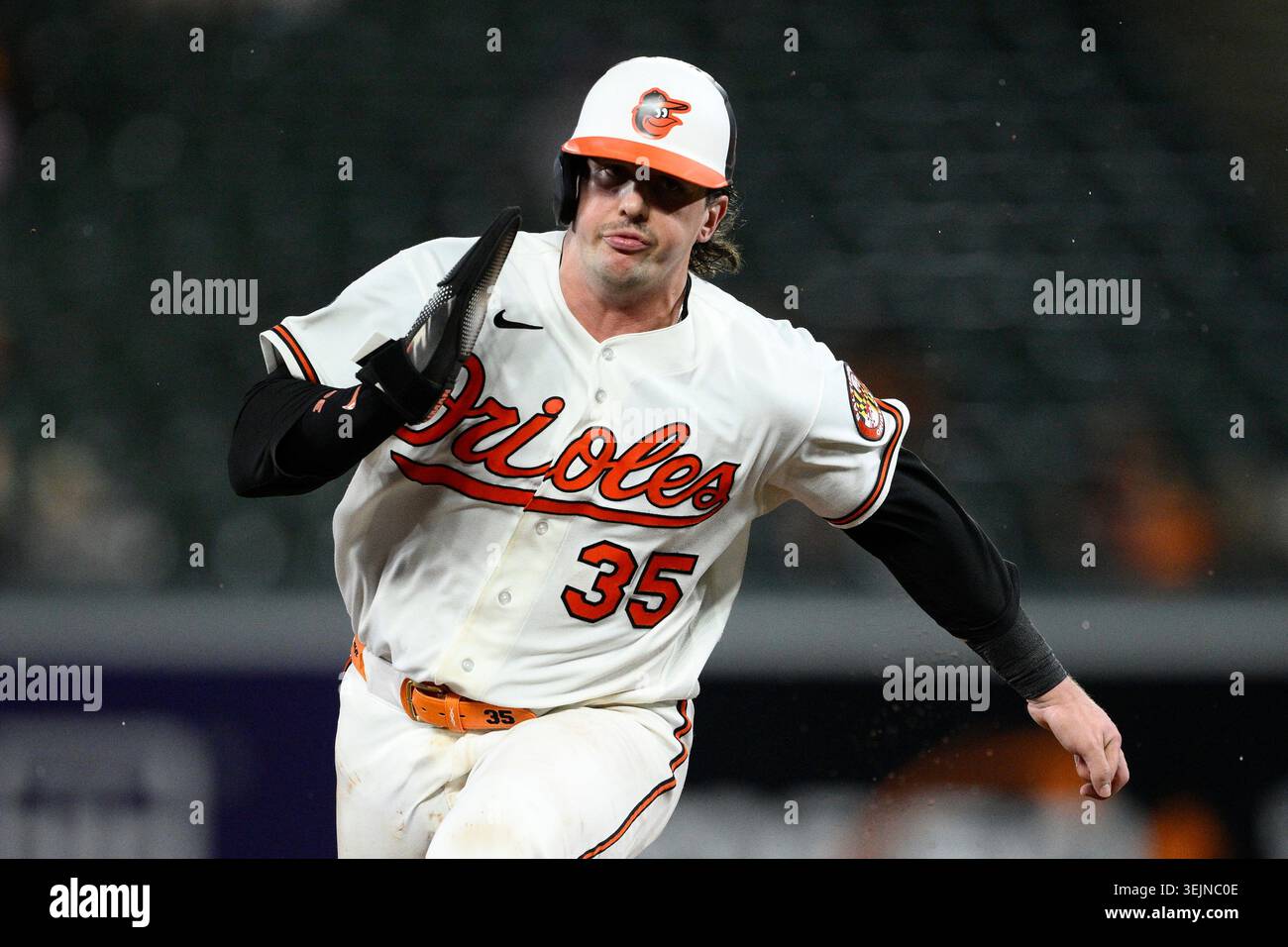 Baltimore Orioles' Adley Rutschman in action during a baseball game ...