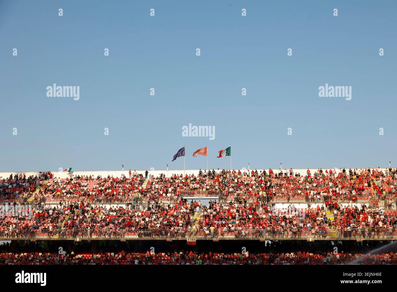 General view of U-Power Stadium during the Serie B match between AC ...