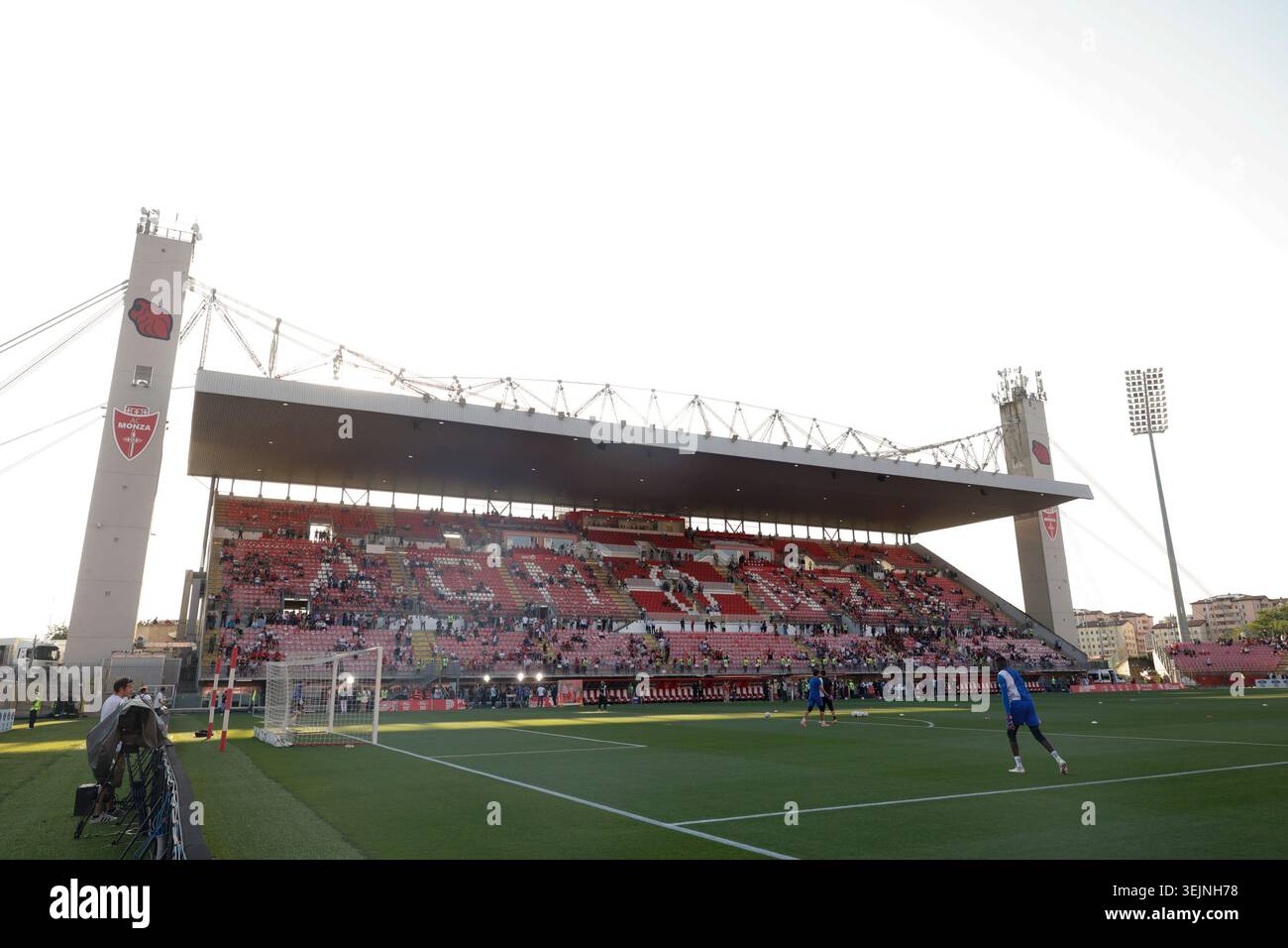 General view of U-Power Stadium during the Serie B match between AC ...