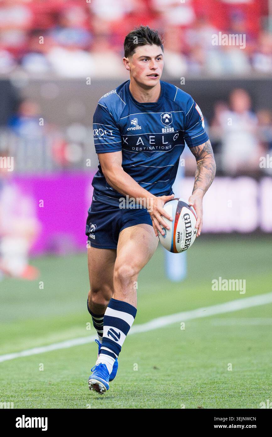 Ashton Gate, Bristol, England, UK, 29 May 2026. Louis Rees-Zammit of ...