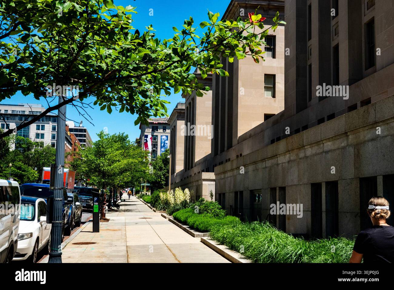 WASHINGTON, DC - MAY 29: Department of the Interior building on 19th st ...