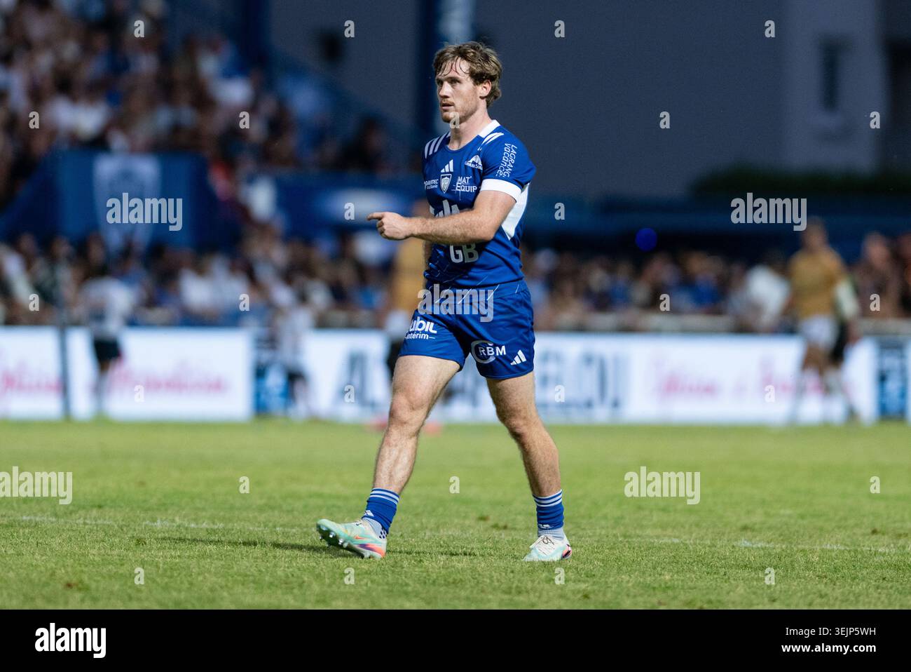 Jules Danglot of Colomiers during the Pro D2 - Playoffs match between ...