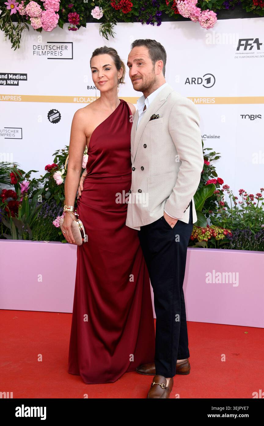 Annika Lau and Frederick Lau at the 76th German Film Award ceremony at ...
