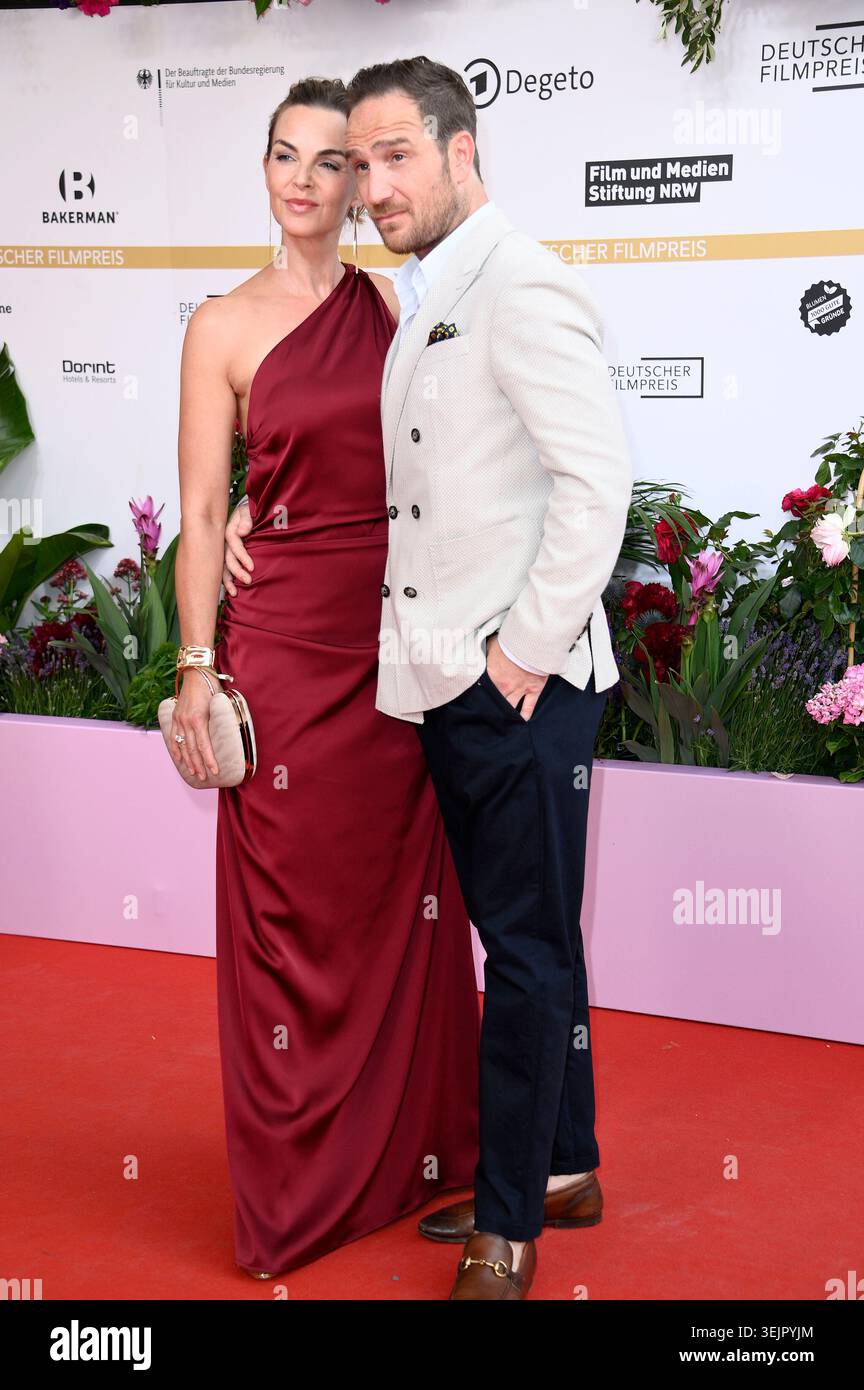 Annika Lau and Frederick Lau at the 76th German Film Award ceremony at ...