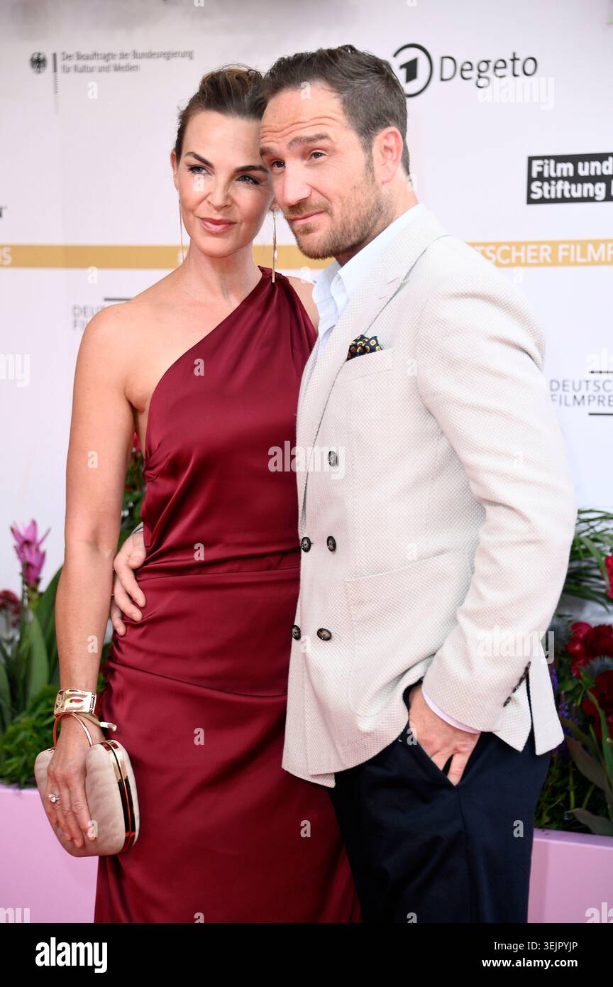 Annika Lau and Frederick Lau at the 76th German Film Award ceremony at ...