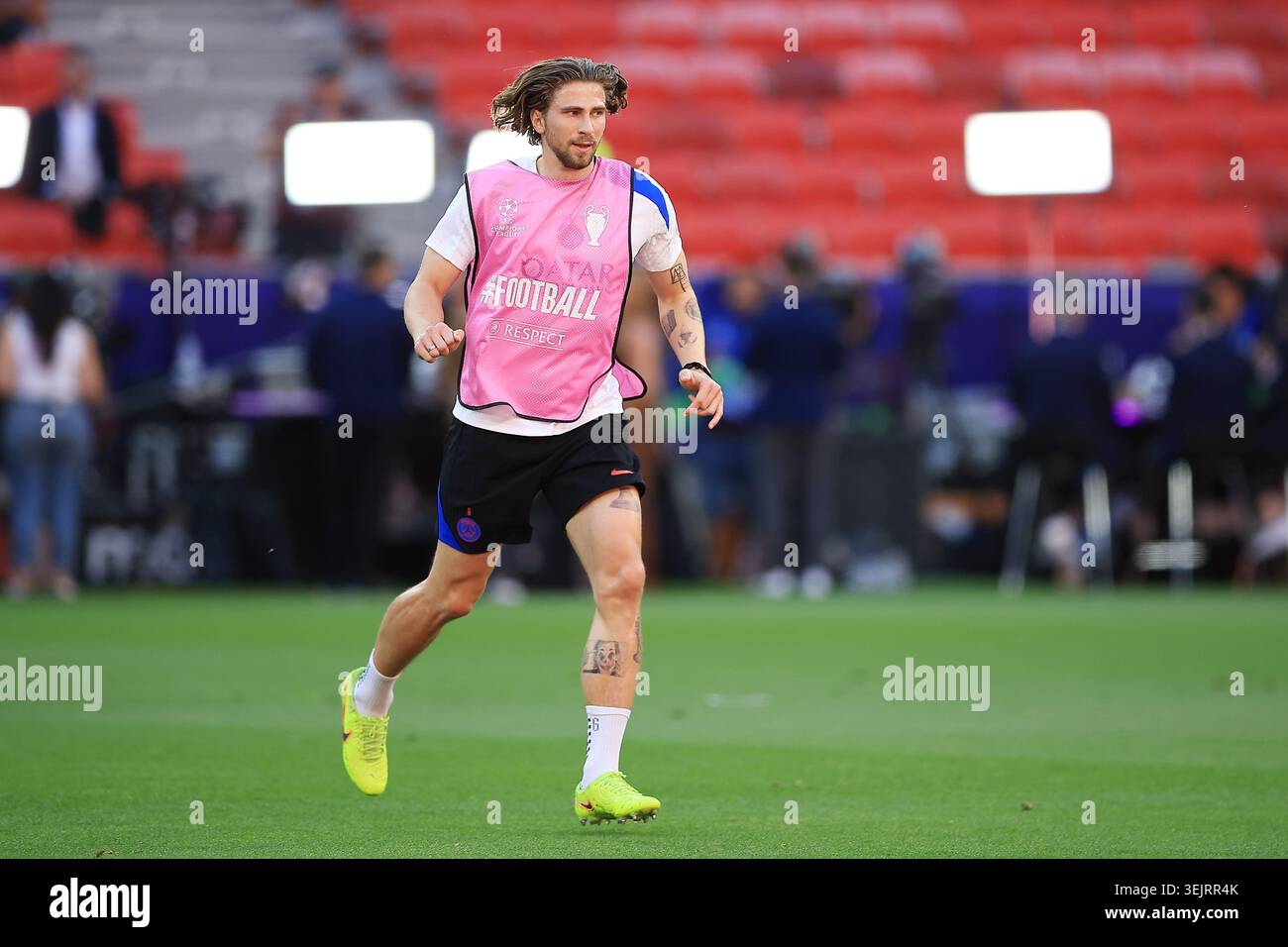 IPA85174779 - Paris Saint-Germain Defender Illya Zabarnyi during the ...