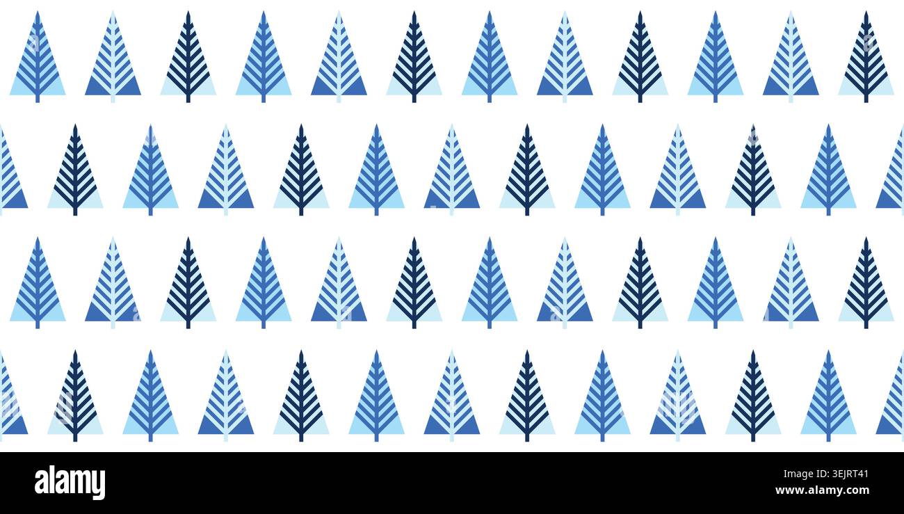 christmas tree pattern background Stock Vector Image & Art - Alamy