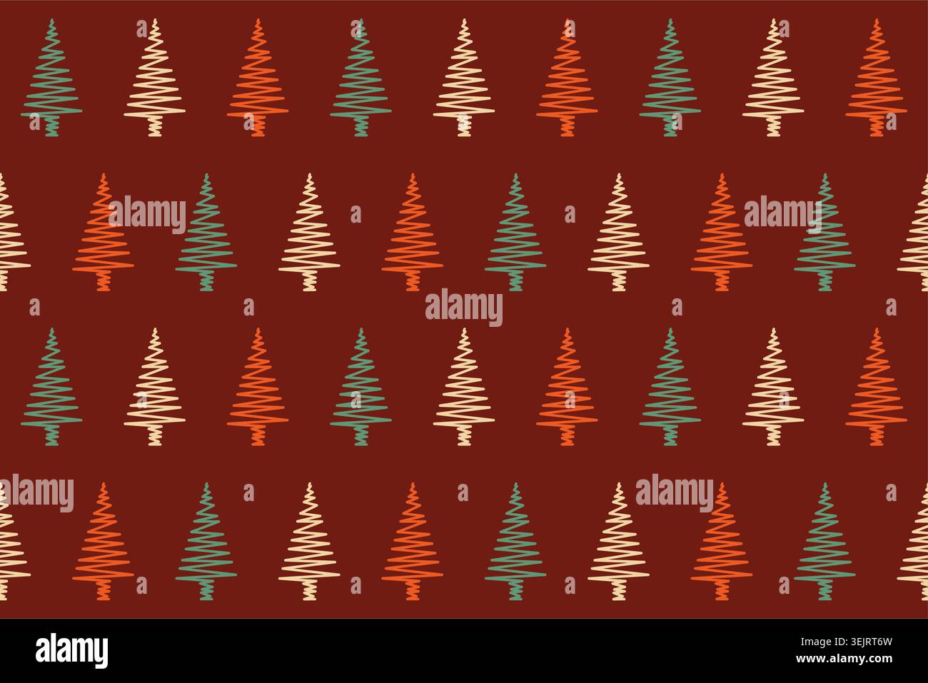 christmas tree pattern background Stock Vector Image & Art - Alamy