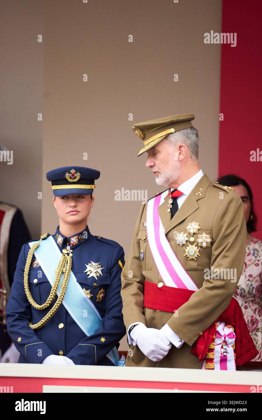 Vigo. Spain. 20260530, King Felipe VI of Spain, Crown Princess Leonor ...