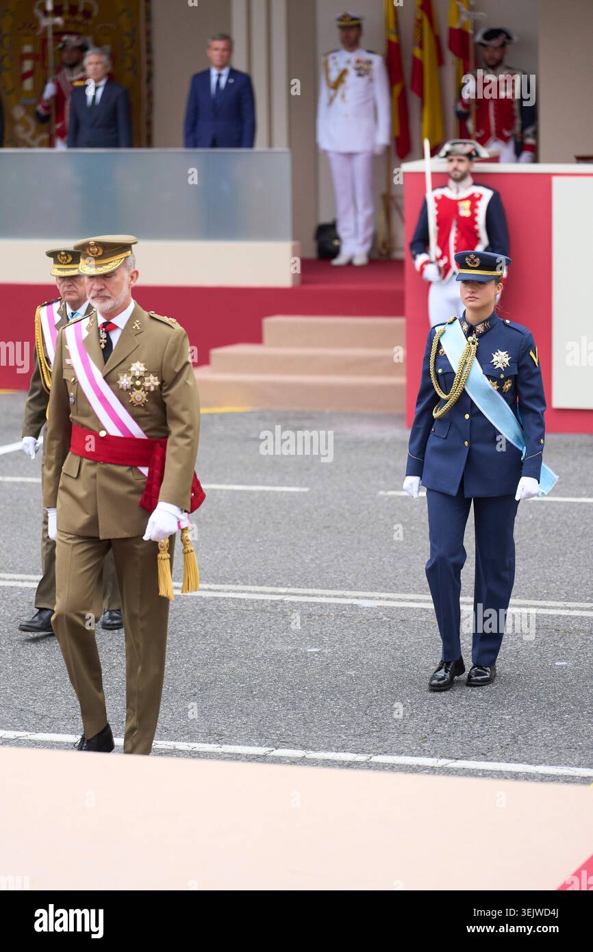Vigo. Spain. 20260530, King Felipe VI of Spain, Crown Princess Leonor ...