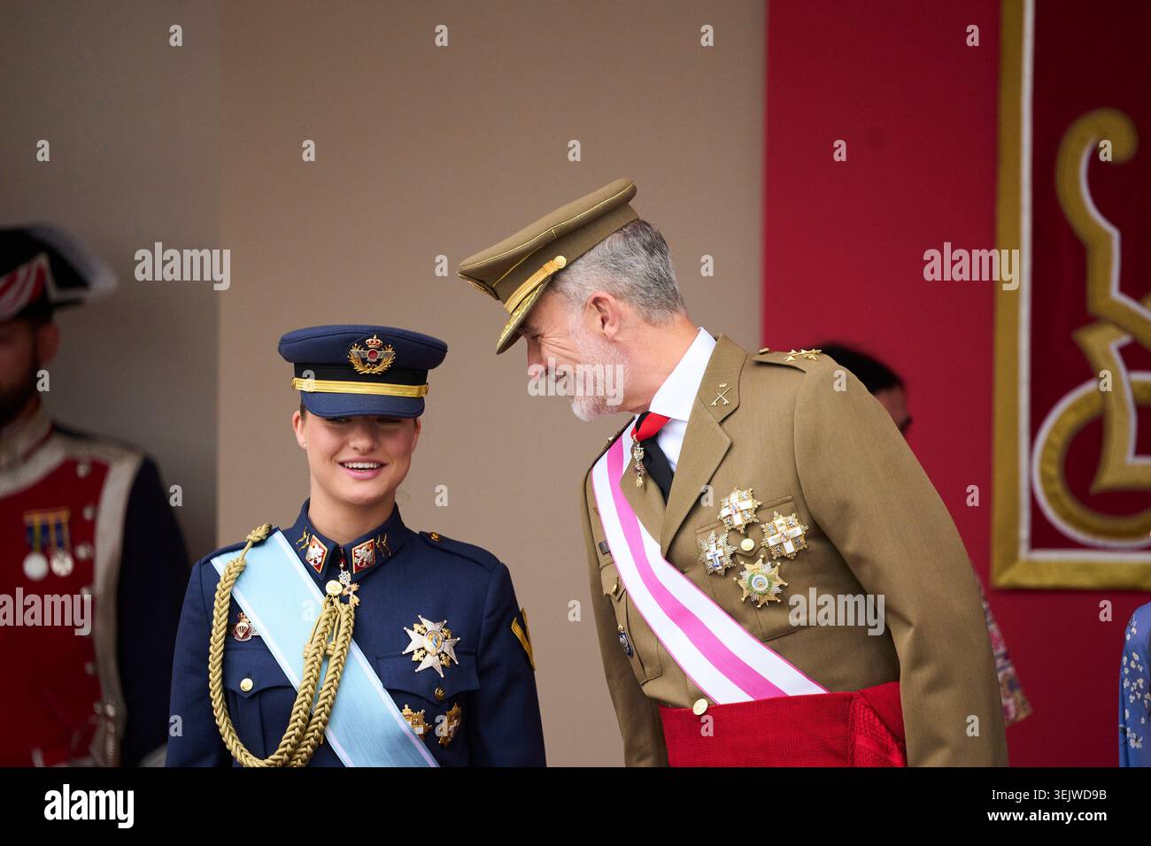Vigo. Spain. 20260530, King Felipe VI of Spain, Crown Princess Leonor ...