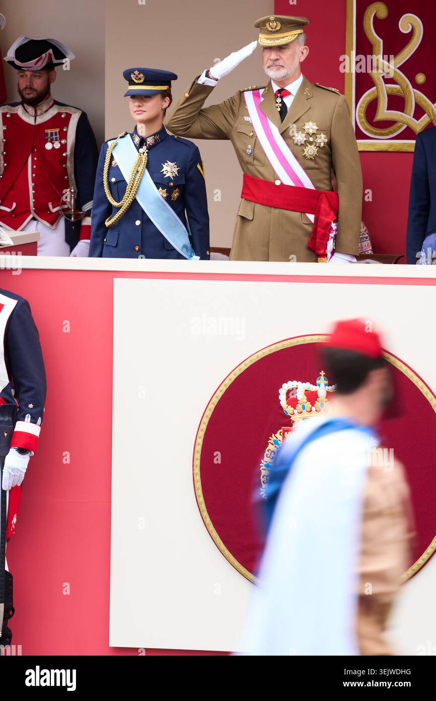 Vigo. Spain. 20260530, King Felipe VI of Spain, Crown Princess Leonor ...