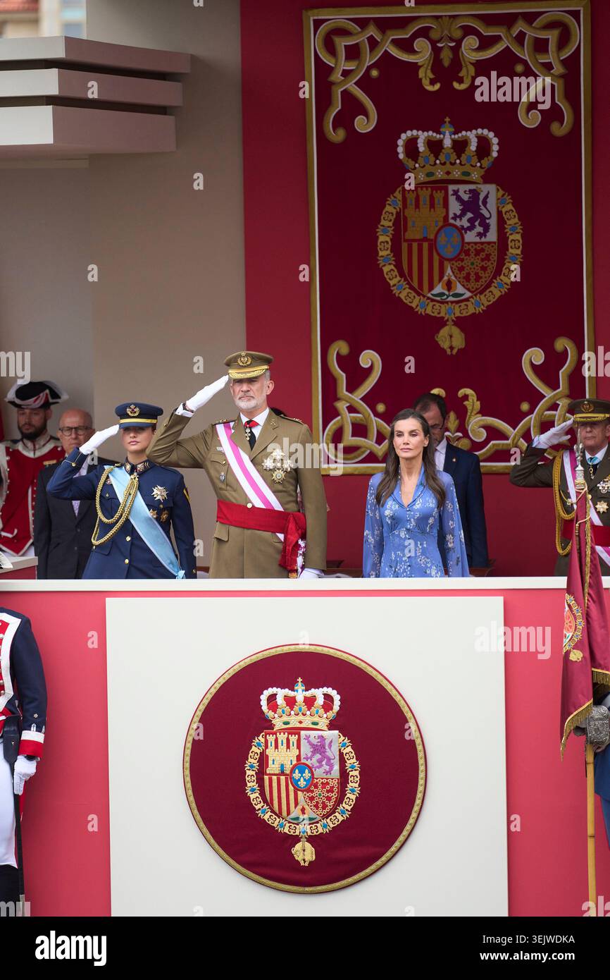 Vigo. Spain. 20260530, King Felipe VI of Spain, Queen Letizia of Spain ...