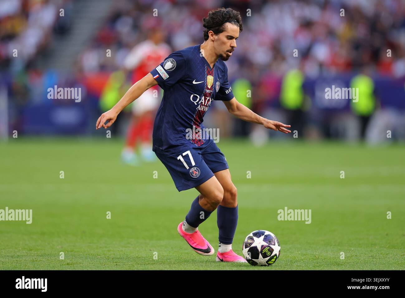 Vitinha of Paris Saint-Germain - PSG v Arsenal, UEFA Champions League ...