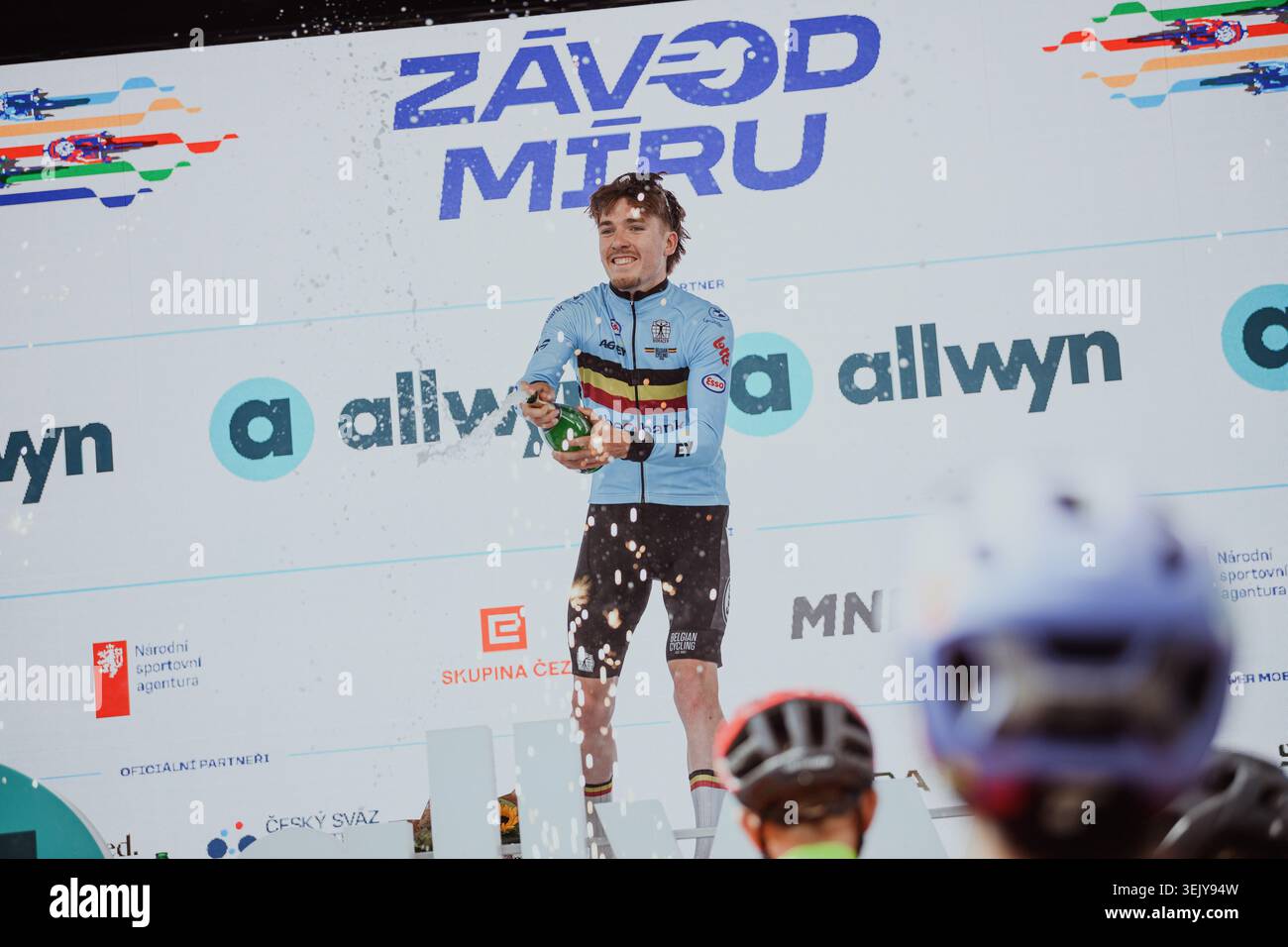 Peace race 2026, Course de la Paix U23, road cycling, U23, Kamiel Eeman ...
