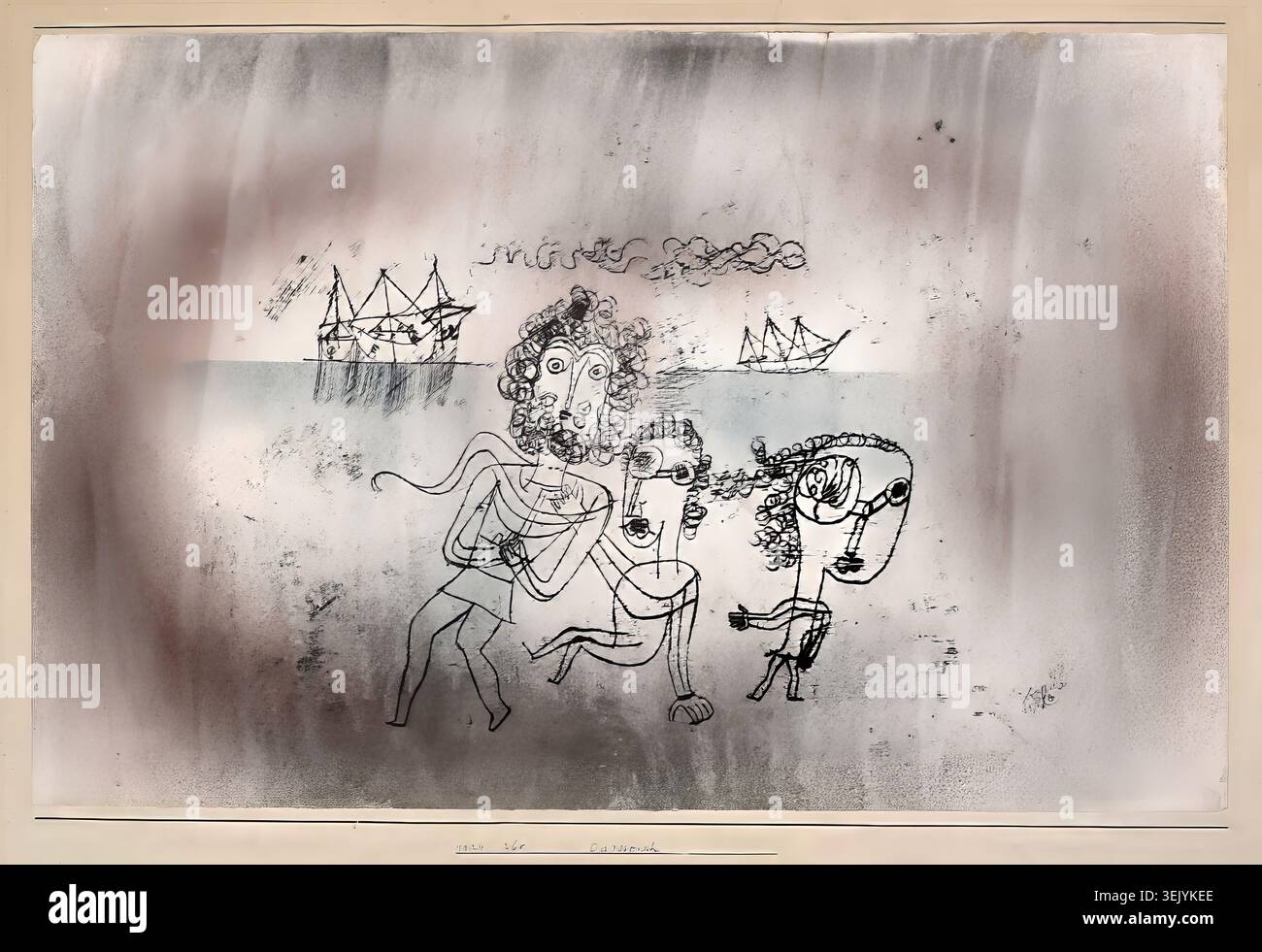 Paul Klee – Odysseisch (Odyssean), 1924 | Archium Stock Photo - Alamy
