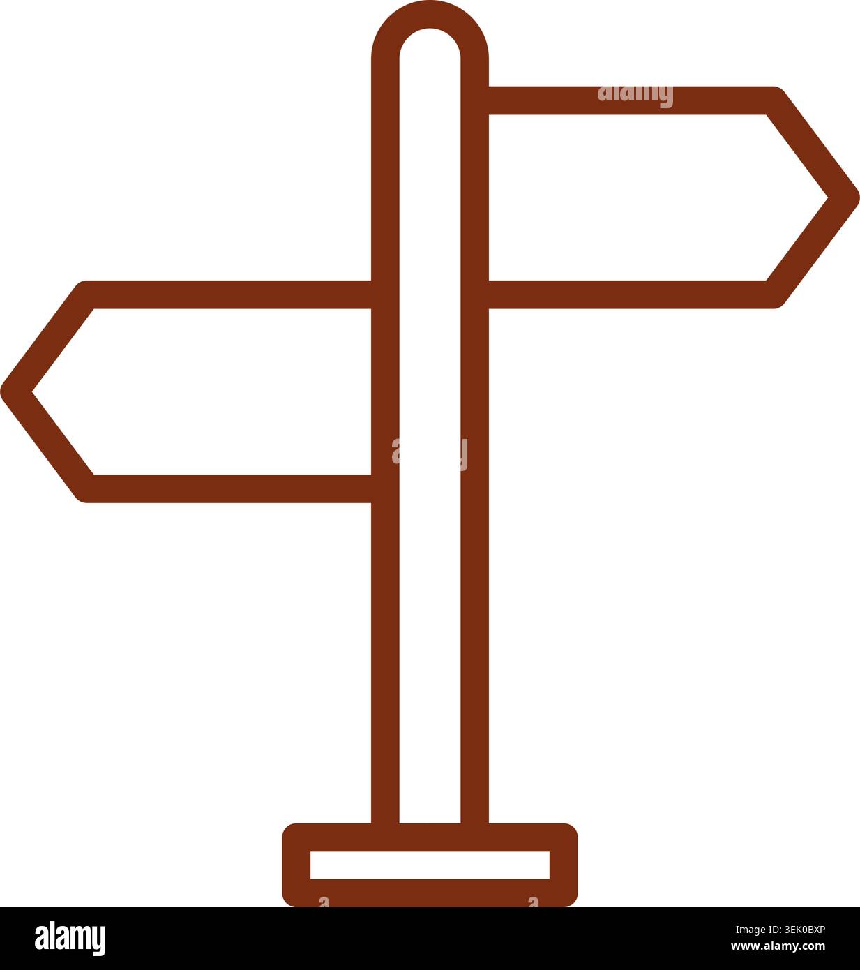 Road sign icon vector design templates simple and modern concept Stock ...