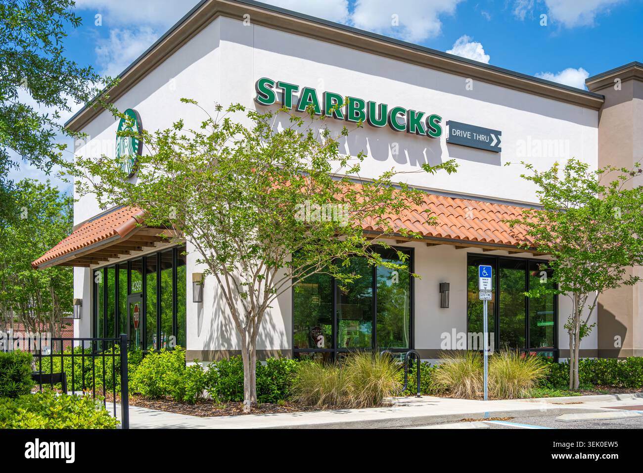 Starbucks Coffee in Clermont, Florida. (USA Stock Photo - Alamy