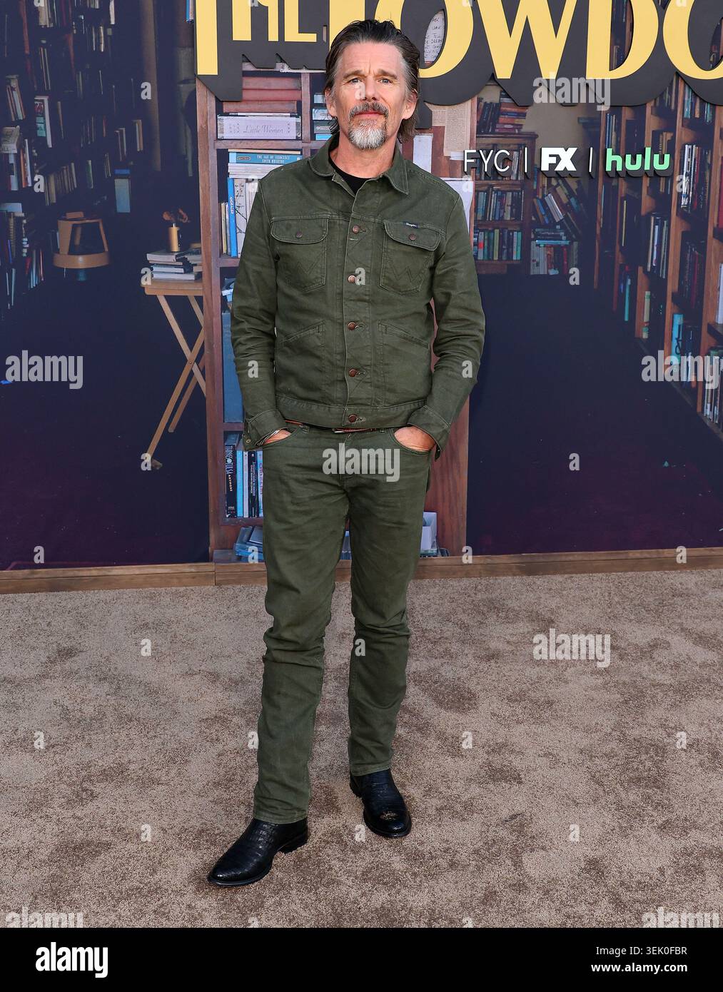 Ethan Hawke arrives at The Lowdown FYC Red Carpet held at NYA East in ...