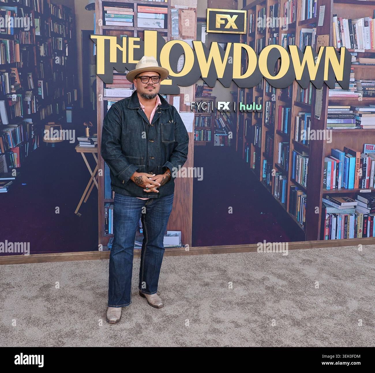 Sterlin Harjo arrives at The Lowdown FYC Red Carpet held at NYA East in ...