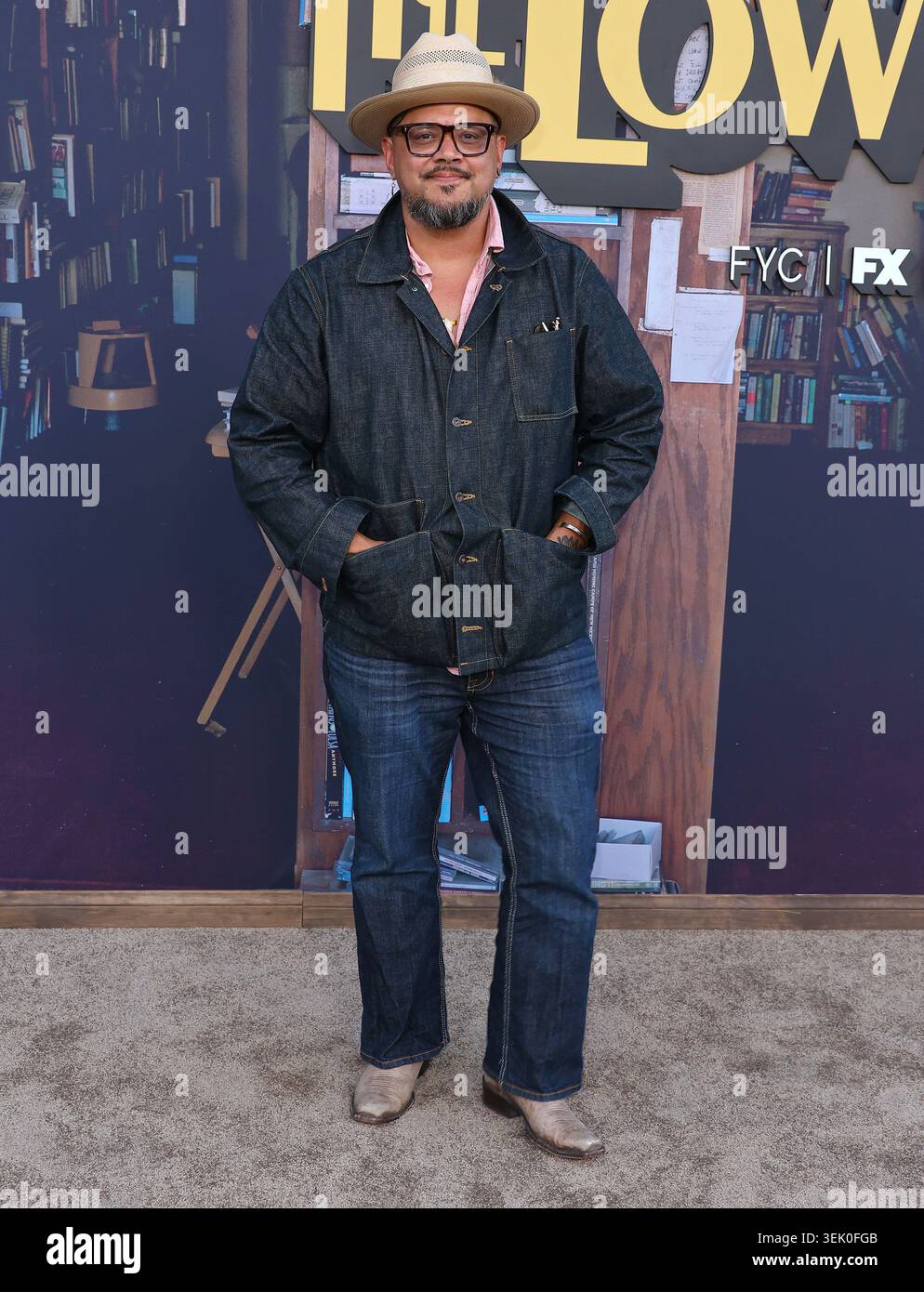 Sterlin Harjo arrives at The Lowdown FYC Red Carpet held at NYA East in ...