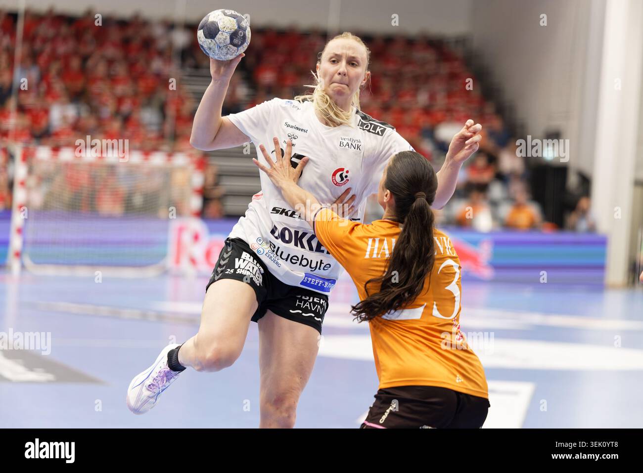 Odense, Denmark. 30th, May 2026. Henny Reistad (25) of Team Esbjerg ...