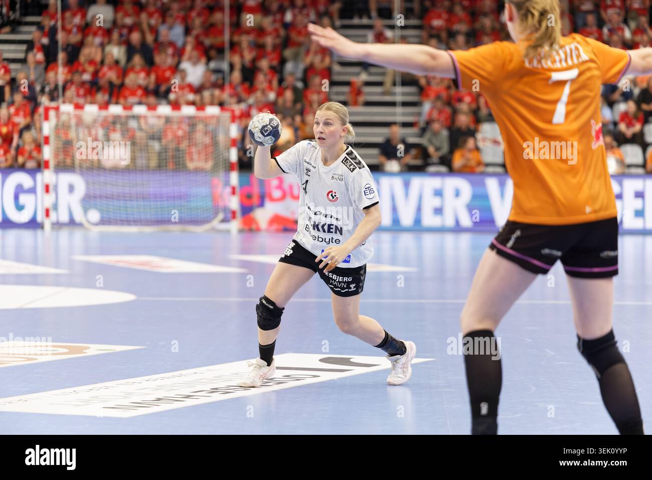 Odense, Denmark. 30th, May 2026. Michala Moller (4) of Team Esbjerg ...