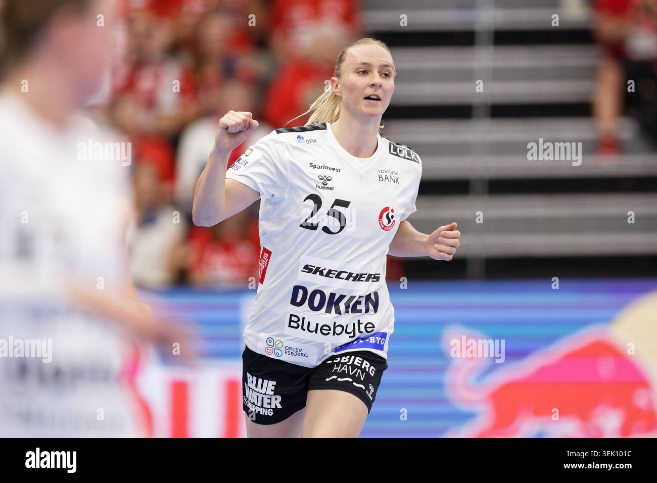 Odense, Denmark. 30th, May 2026. Henny Reistad (25) of Team Esbjerg ...