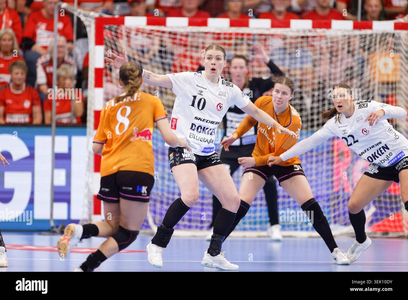 Odense, Denmark. 30th, May 2026. Kathrine Heindahl (10) of Team Esbjerg ...