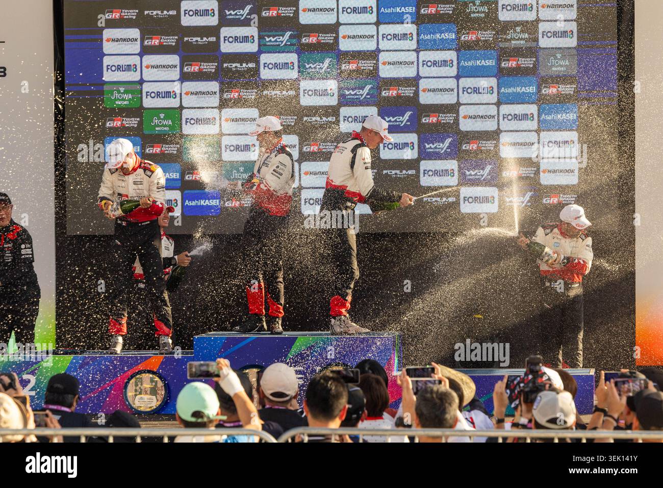 IPA85206563 - EVA,,podium, portrait during the 2026 Rally Japan, 7th ...