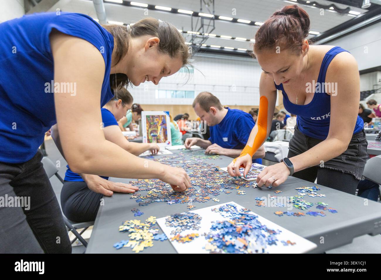 The final day of the time puzzle competition on May 31, 2026, Ostrava ...