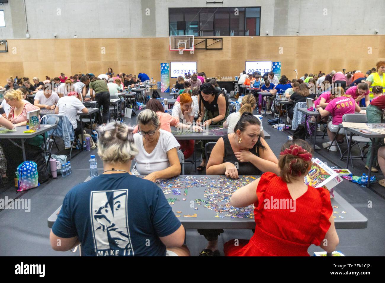 The final day of the time puzzle competition on May 31, 2026, Ostrava ...