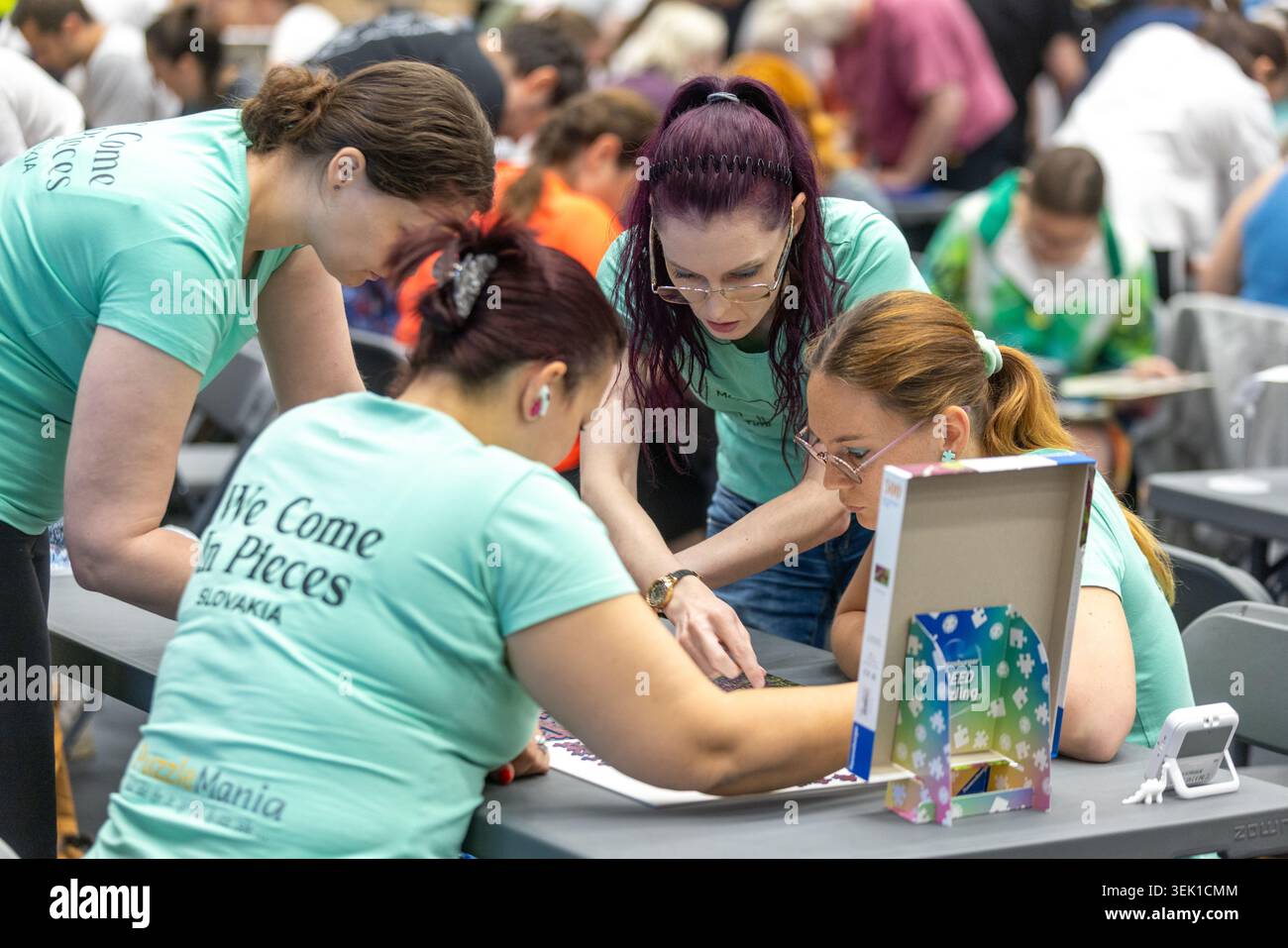 The final day of the time puzzle competition on May 31, 2026, Ostrava ...