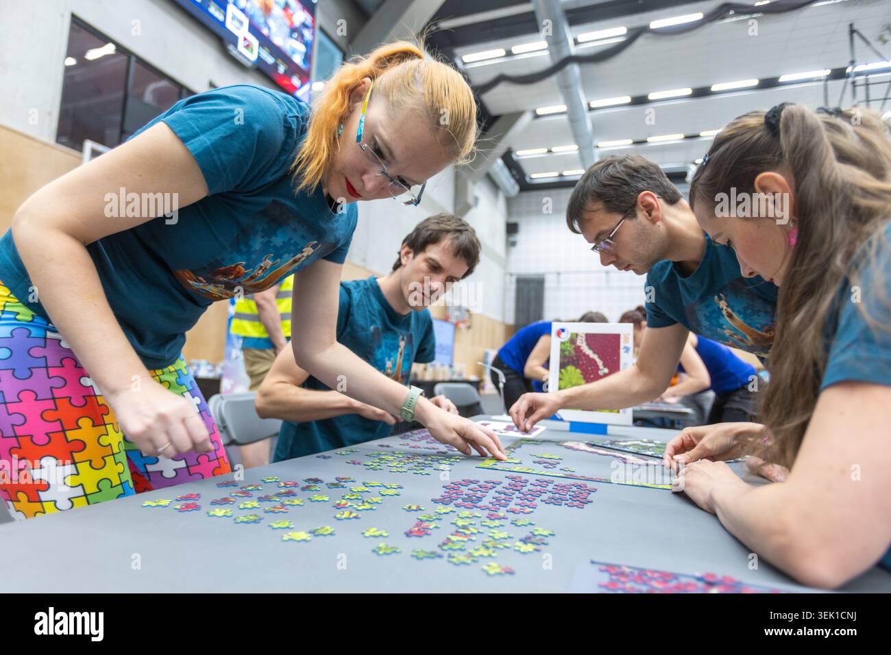The final day of the time puzzle competition on May 31, 2026, Ostrava ...