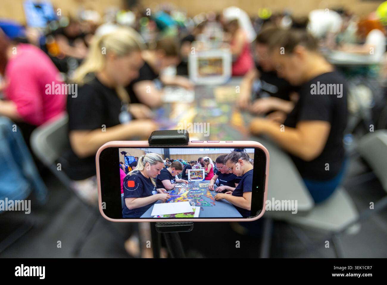 The final day of the time puzzle competition on May 31, 2026, Ostrava ...