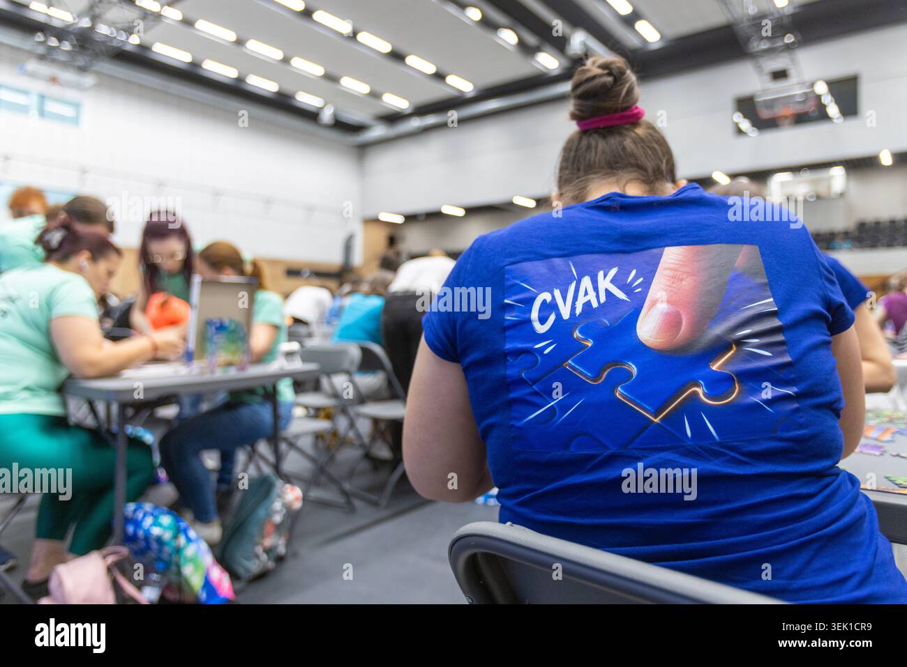 The final day of the time puzzle competition on May 31, 2026, Ostrava ...
