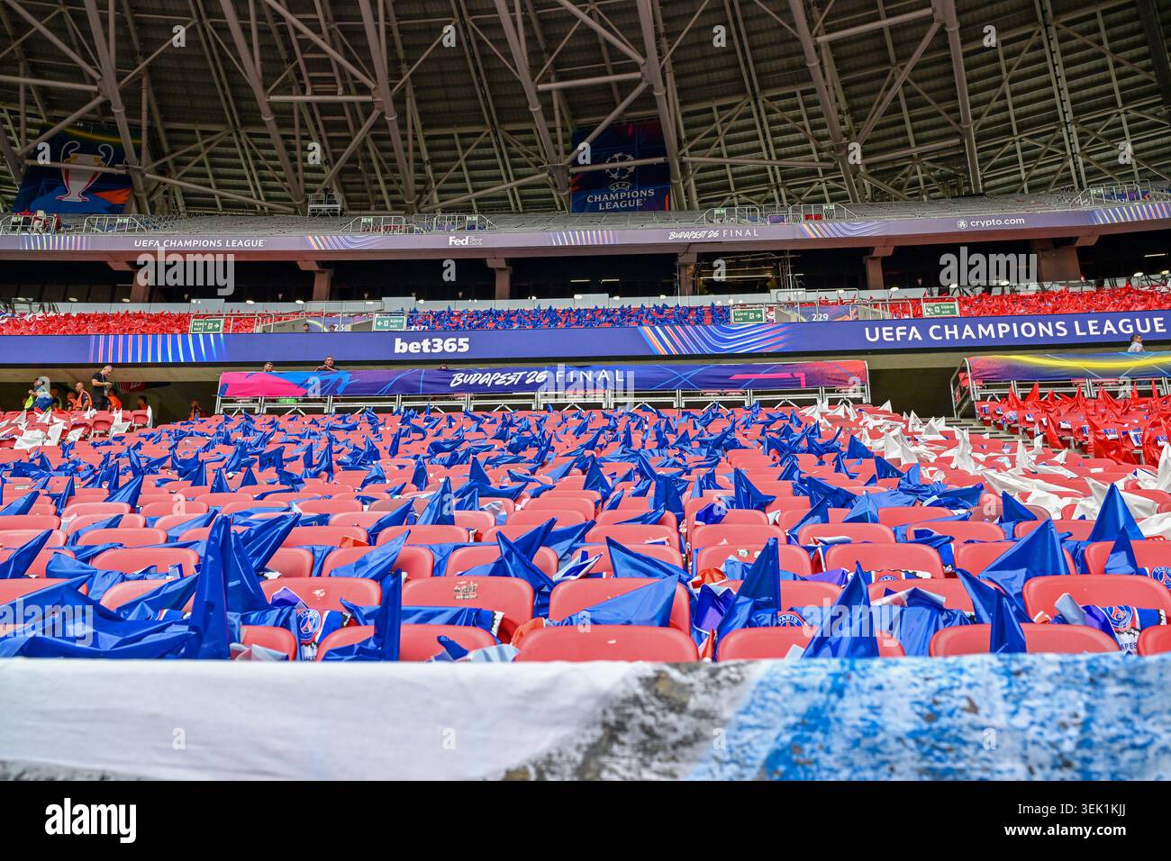 Budapest, Hungary. 30th, May 2026. The Puskas Arena is set and ready ...