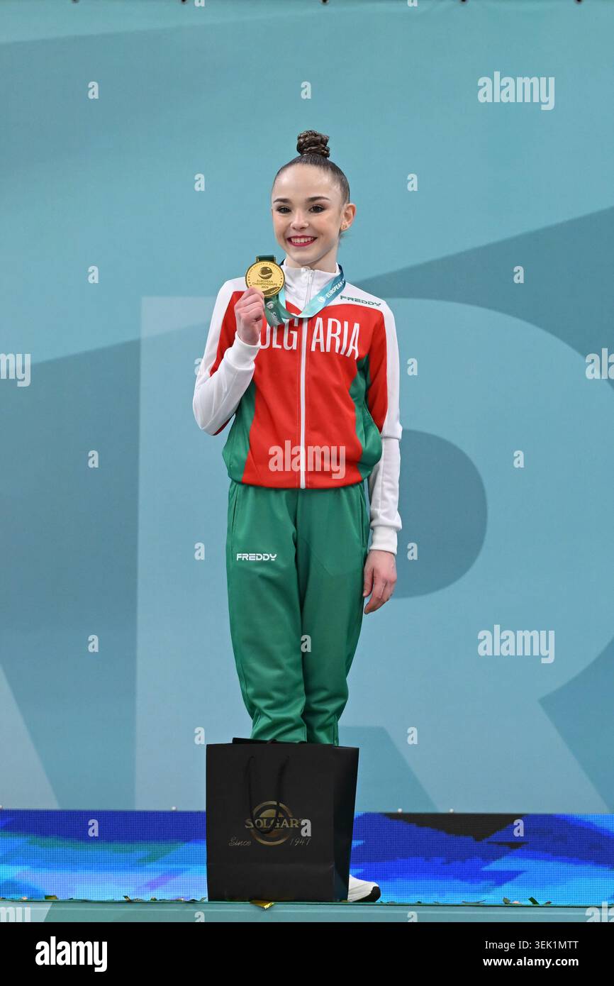 IPA85209989 - NIKOLOVA Stiliana (BUL) gold during European ...